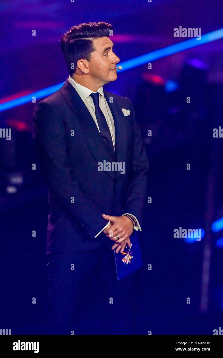 Jan Smit during the first dress rehearsal of the first semifinal of the ...