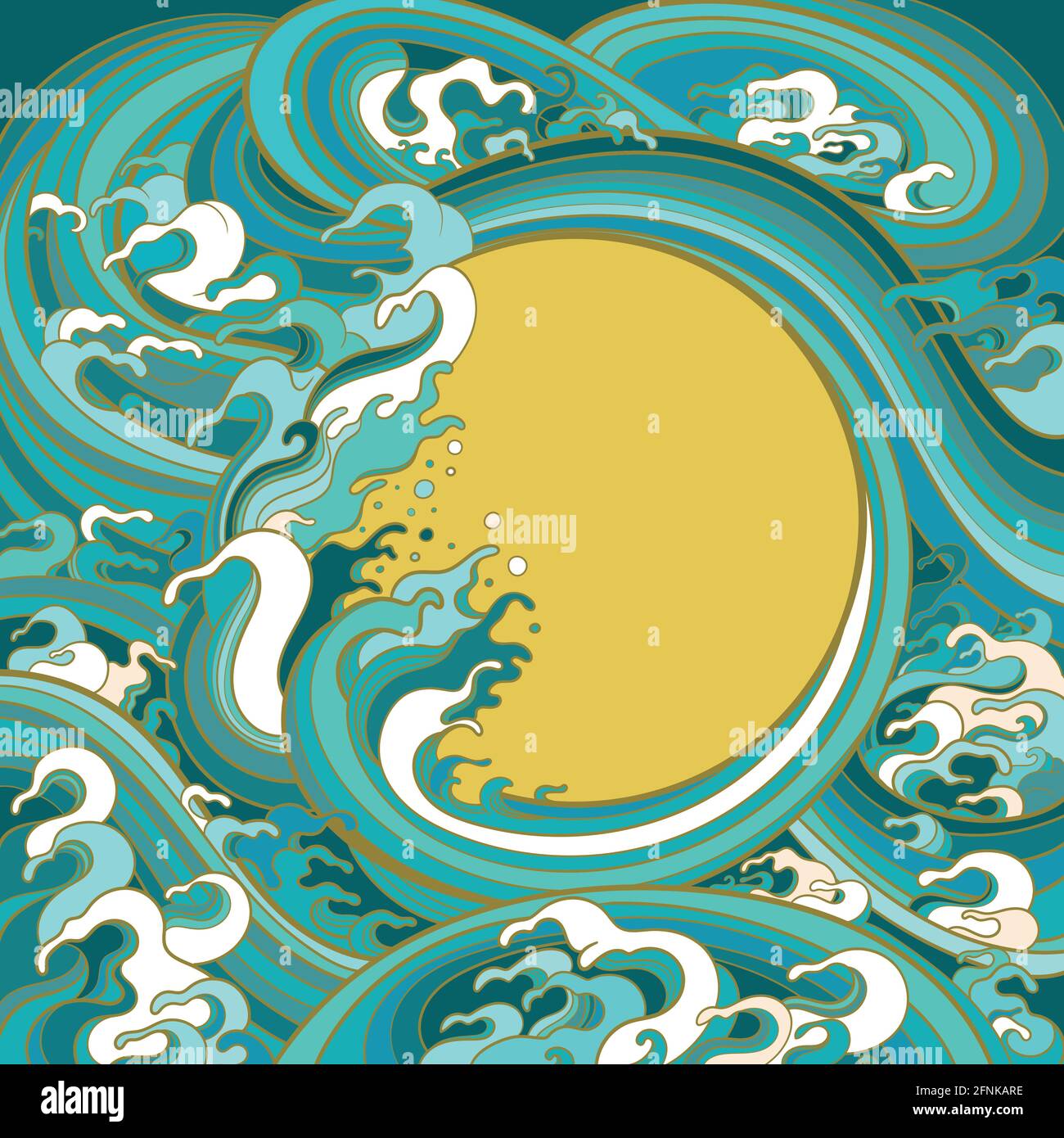 Sea Graphic Design Vector