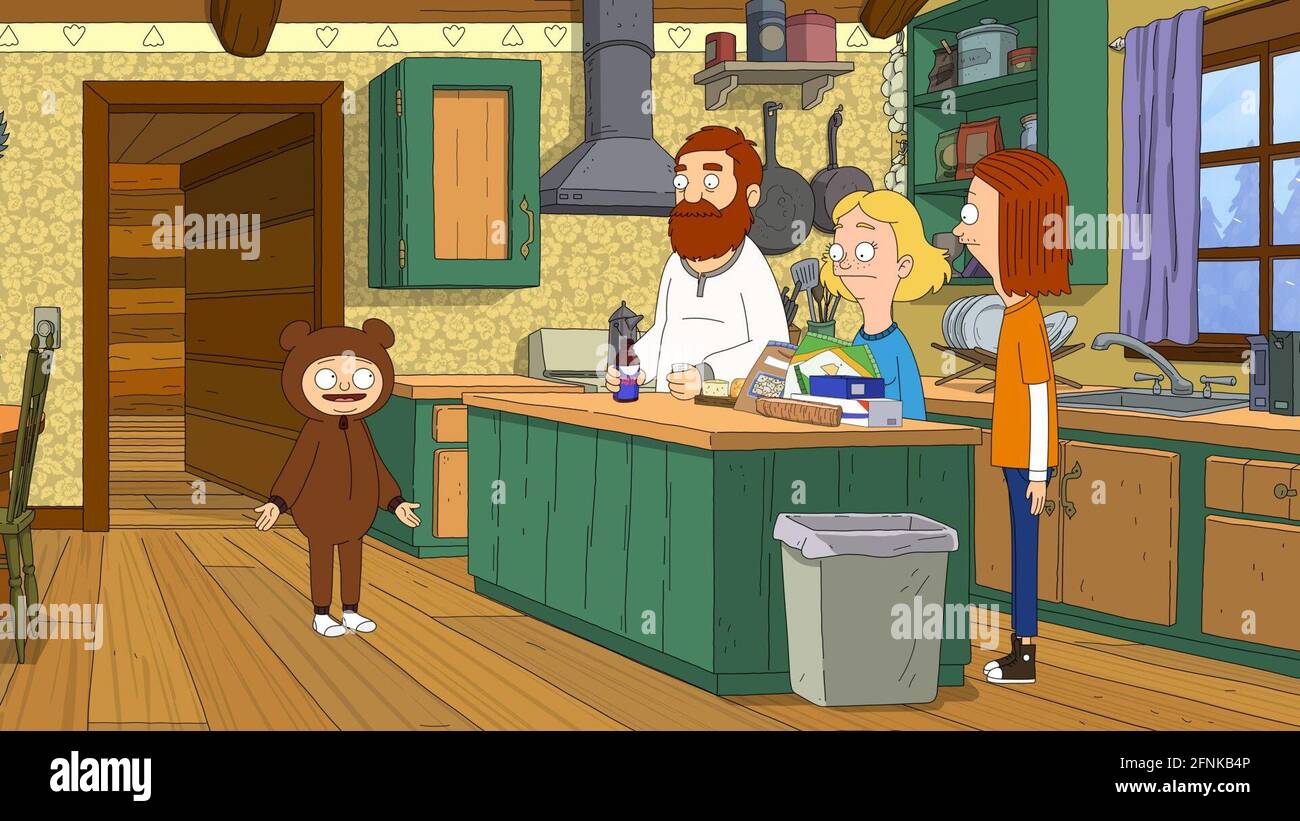 THE GREAT NORTH, from left: Moon (voice: Paul Rust), Beef Tobin (voice ...