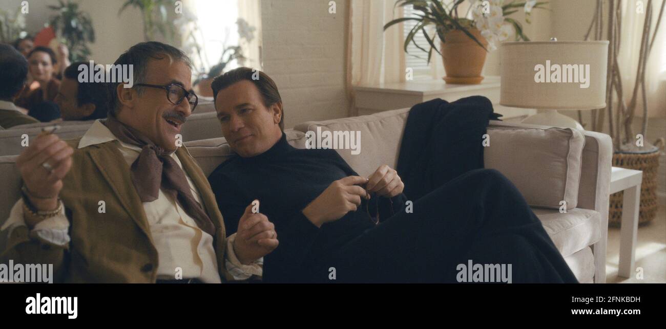 HALSTON, from left: David Pittu as Joe Eula, Ewan McGregor as Halston ...