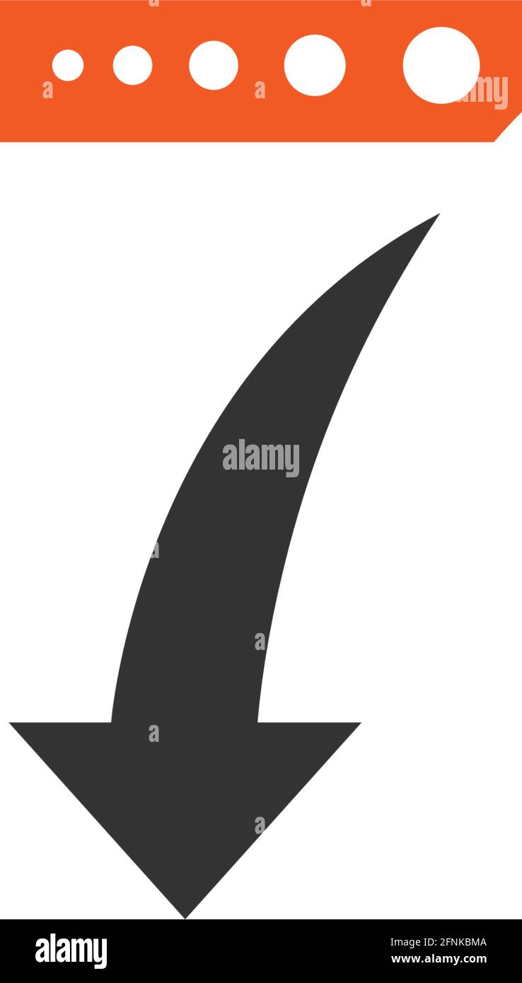 Number 7 logo with arrow icon design vector template Stock Vector Image ...