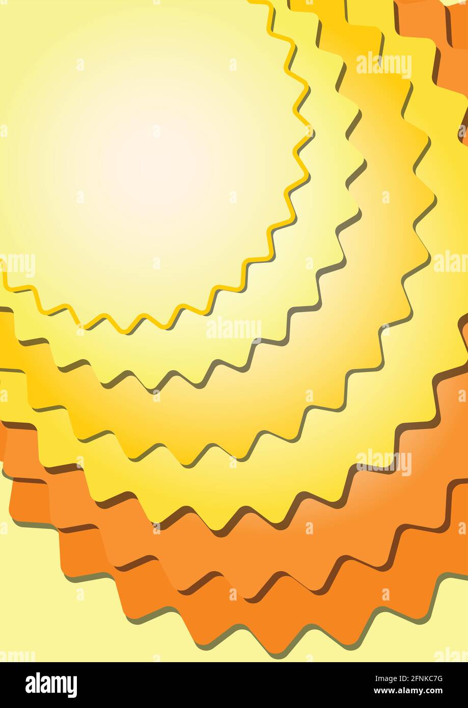 Background with overlapping stars in yellow and orange design Stock ...