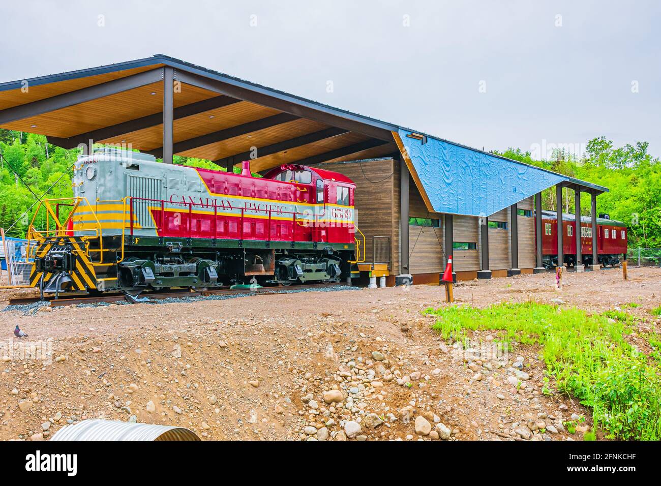 Canadian rail hi-res stock photography and images - Alamy