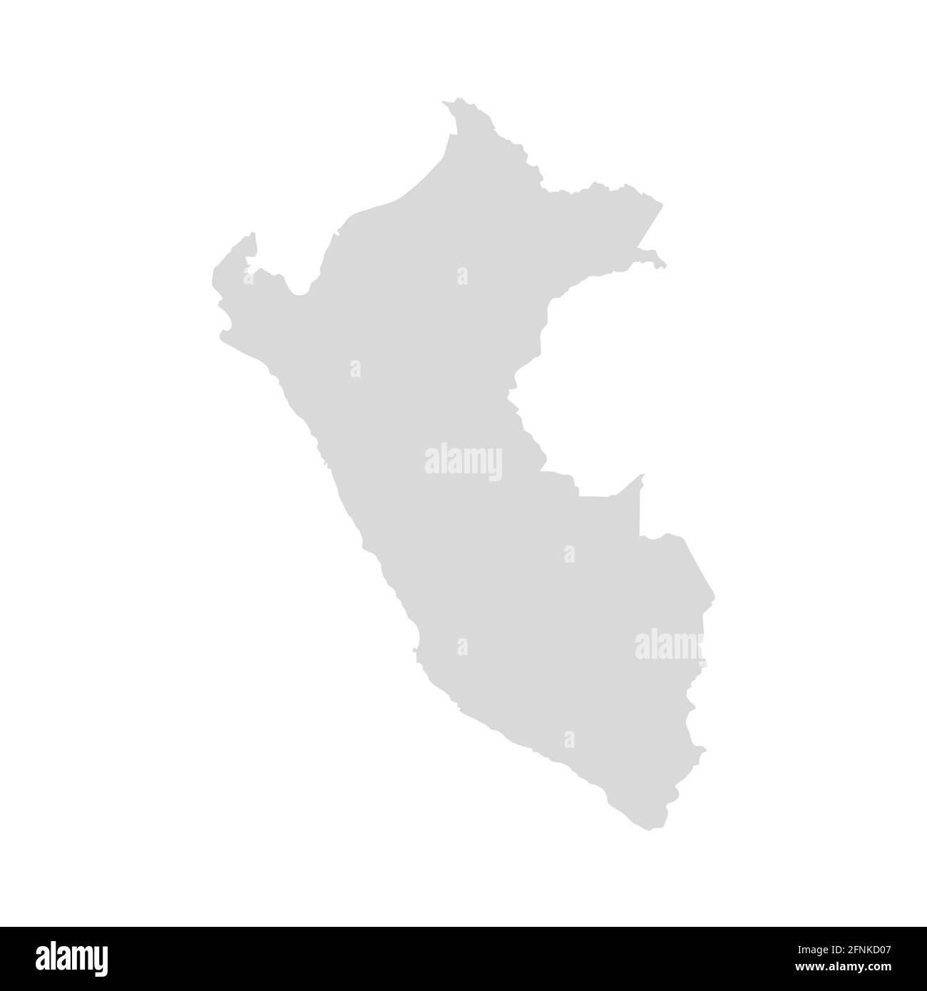 Peru vector country map. Machu picchu America peruvian background shape ...