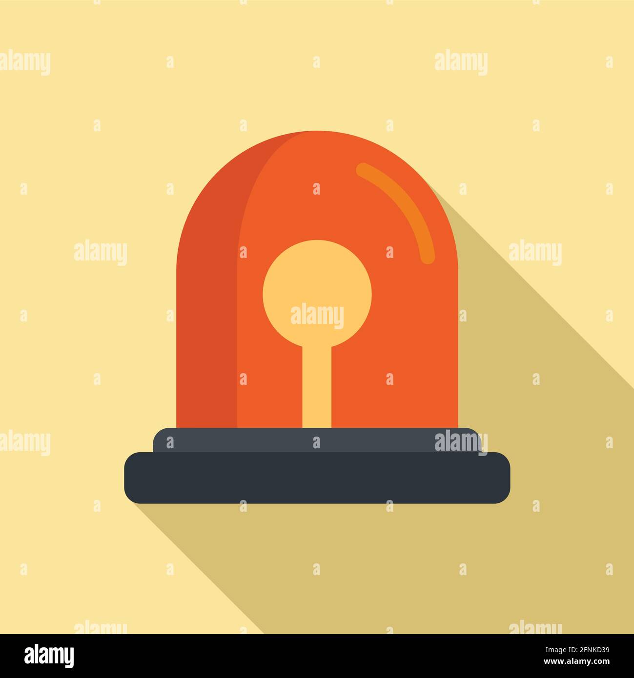Flasher icon, flat style Stock Vector Image & Art - Alamy