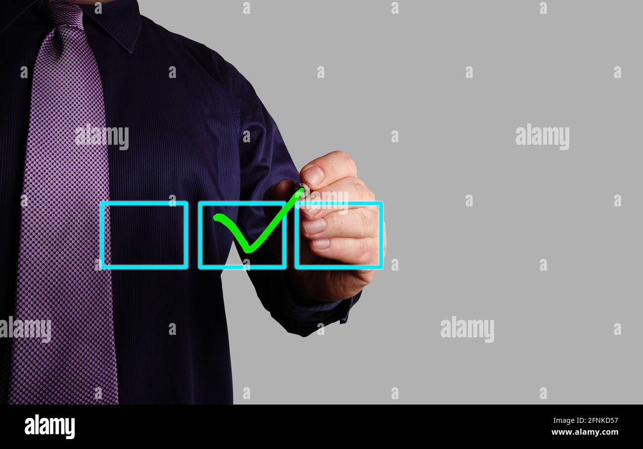 Project checklist hi-res stock photography and images - Alamy