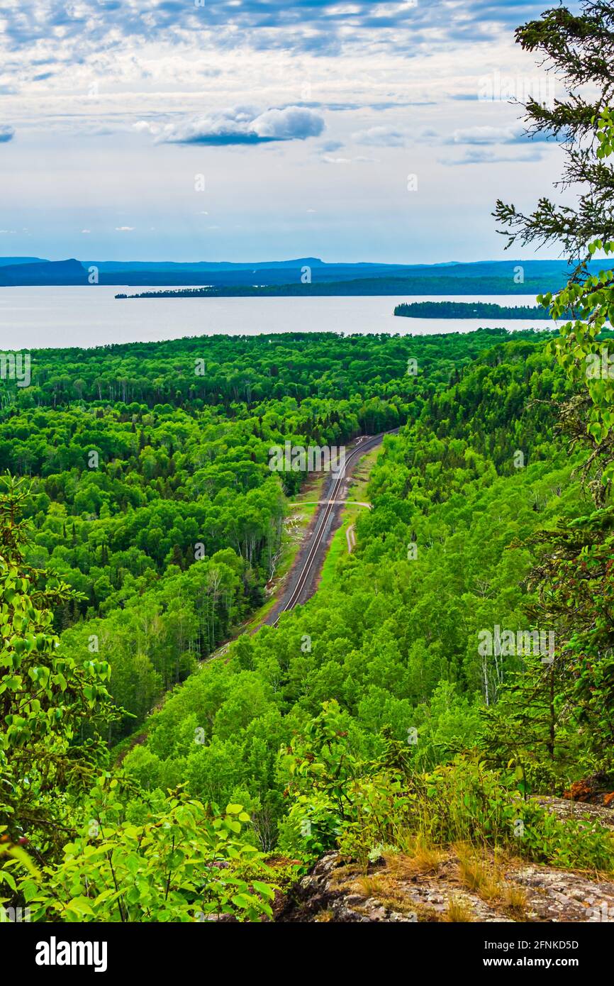Kama Bay Nipigon Ontario Canada in Summer Stock Photo - Alamy