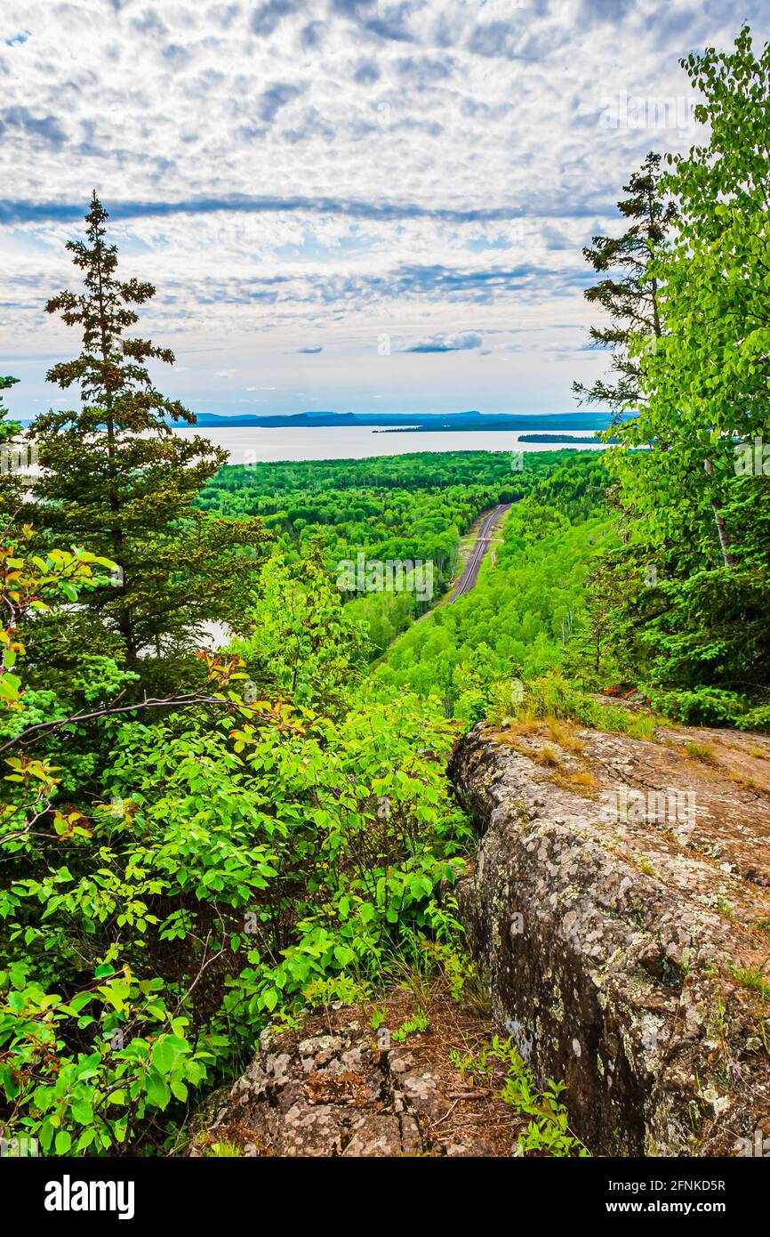 Kama Bay Nipigon Ontario Canada in Summer Stock Photo - Alamy
