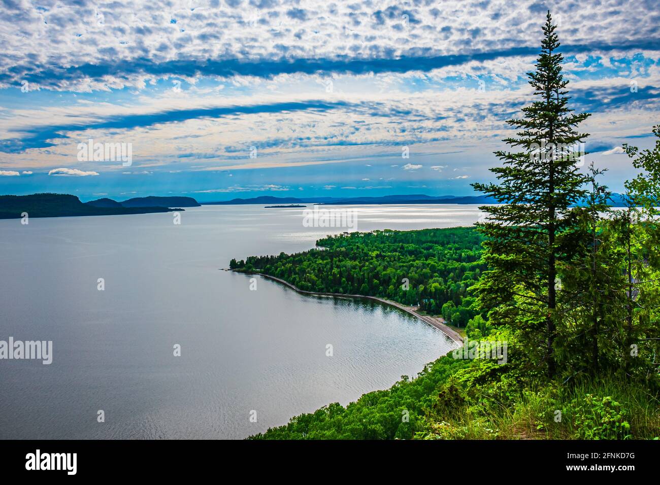 Kama Bay Nipigon Ontario Canada in Summer Stock Photo - Alamy