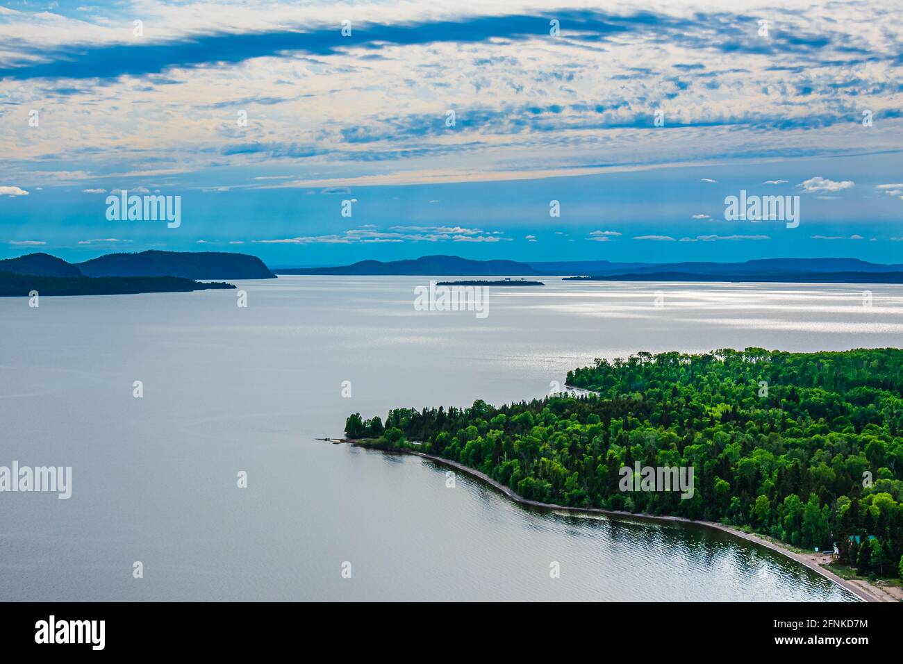 Kama Bay Nipigon Ontario Canada in Summer Stock Photo - Alamy