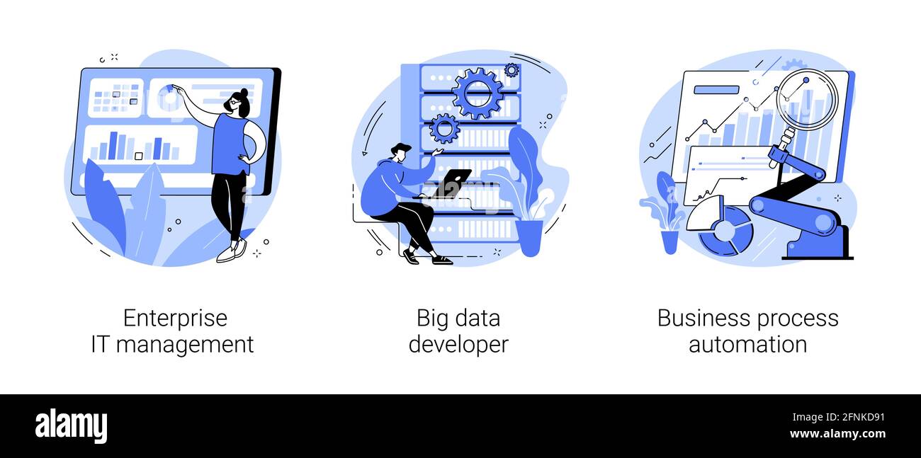 Data software solutions Stock Vector Images - Alamy