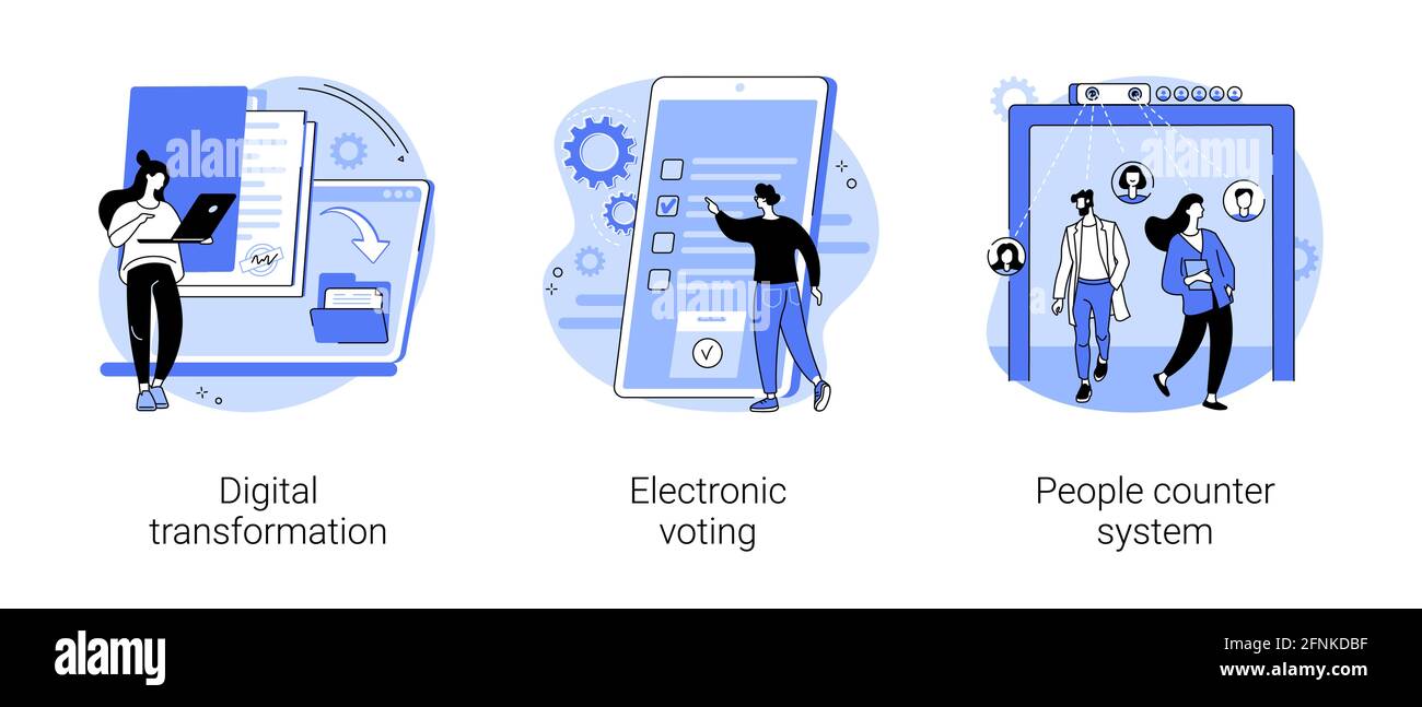 Digital digitalization Stock Vector Images - Alamy