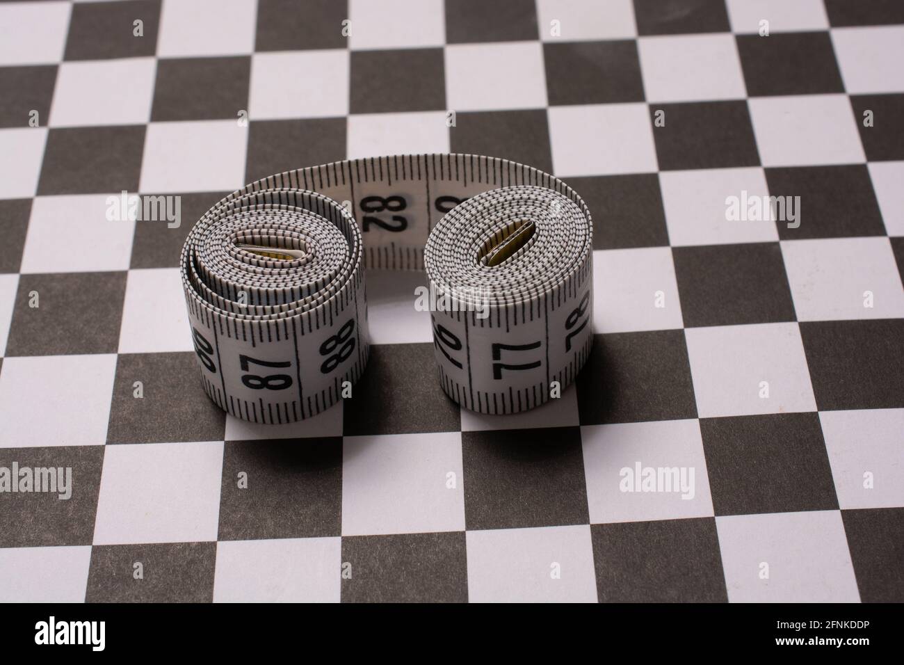 soft measuring tape. tape measure with metric scale Stock Photo - Alamy