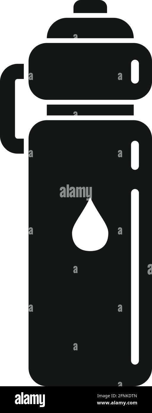 Running water bottle icon, simple style Stock Vector Image & Art - Alamy