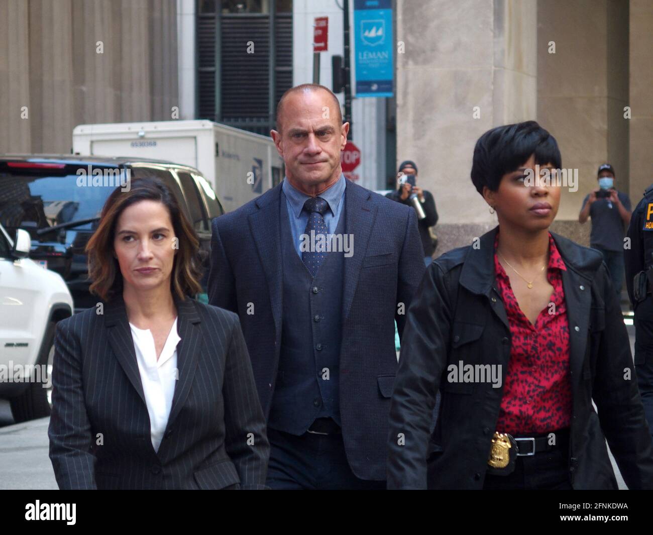 May 17, 2021, New York, New York, USA: New York- Filming the Television ...