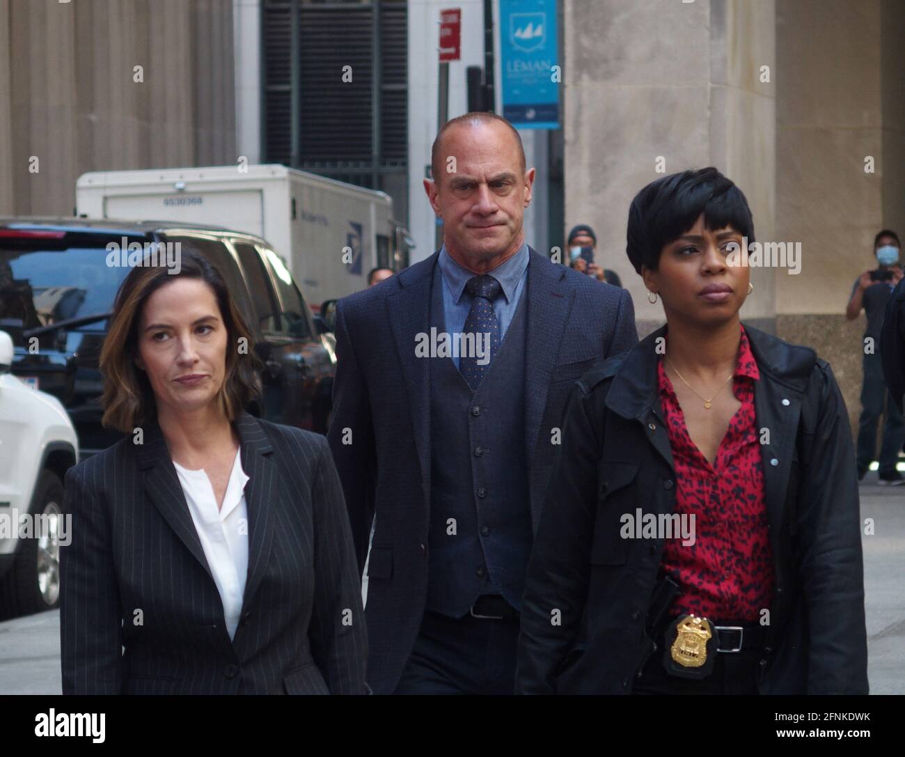 May 17, 2021, New York, New York, USA: New York- Filming the Television ...