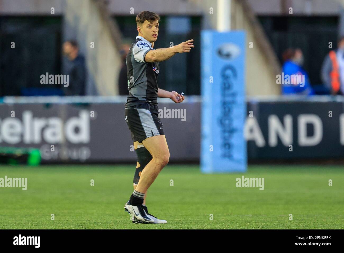 Adam Radwan of Newcastle Falcons during the game Stock Photo - Alamy