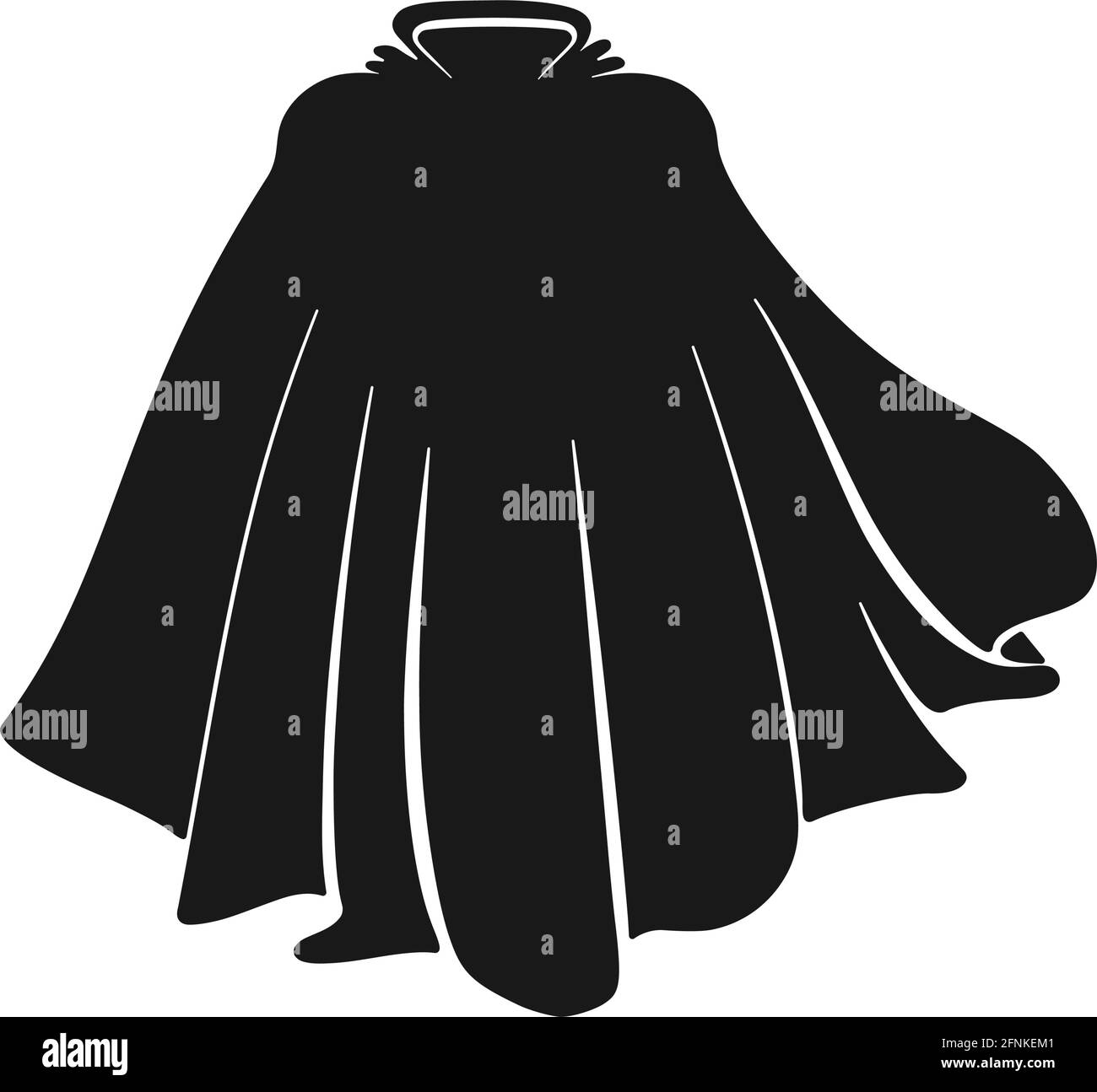 Superhero cape Black and White Stock Photos & Images - Alamy