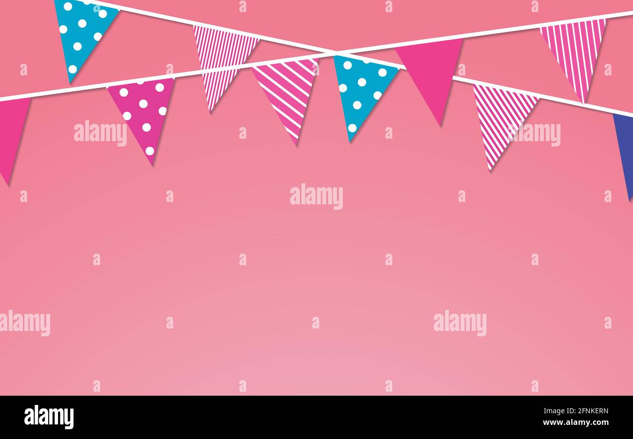 Paper flags Vector illustration with copy space in flag design Stock ...