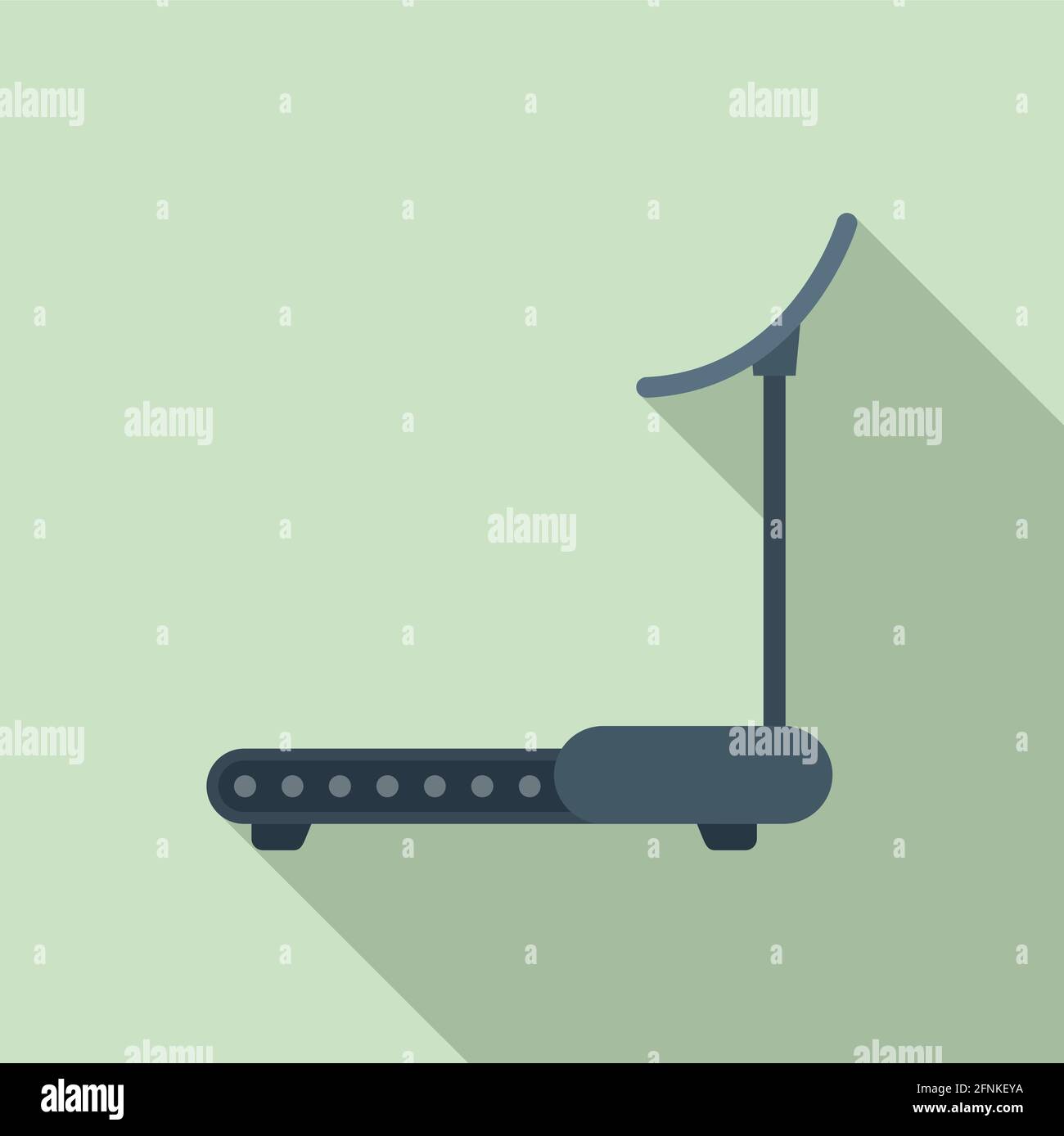 Running treadmill icon, flat style Stock Vector Image & Art - Alamy