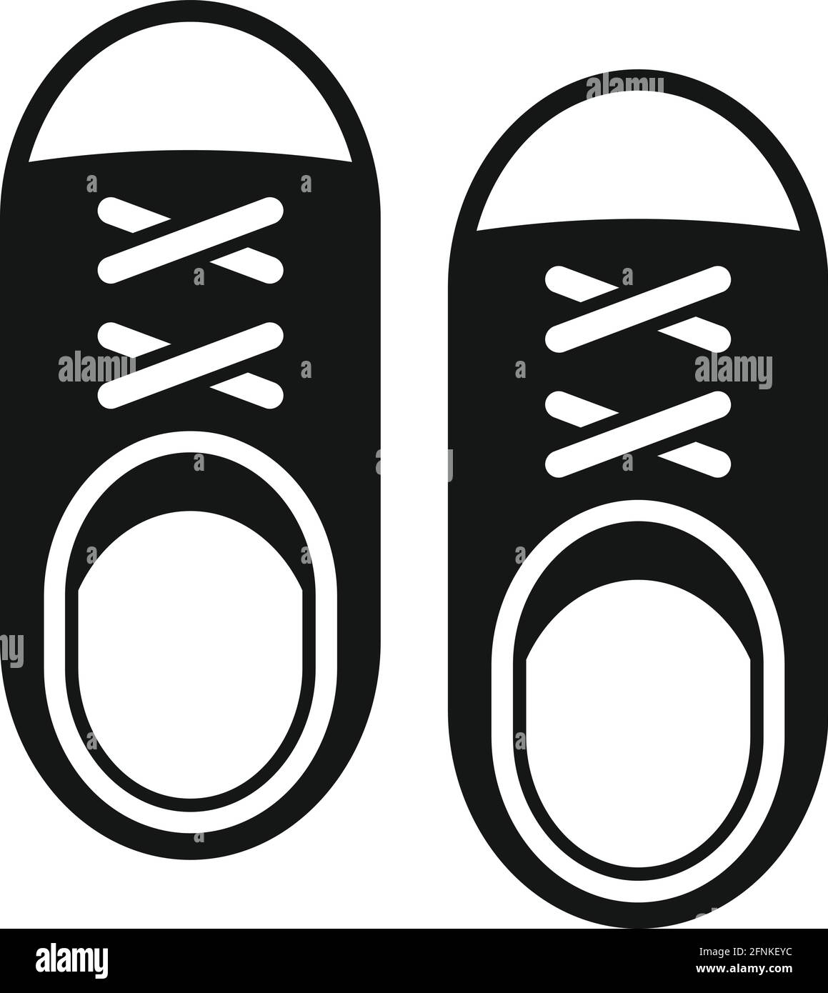 Running shoes icon, simple style Stock Vector Image & Art - Alamy