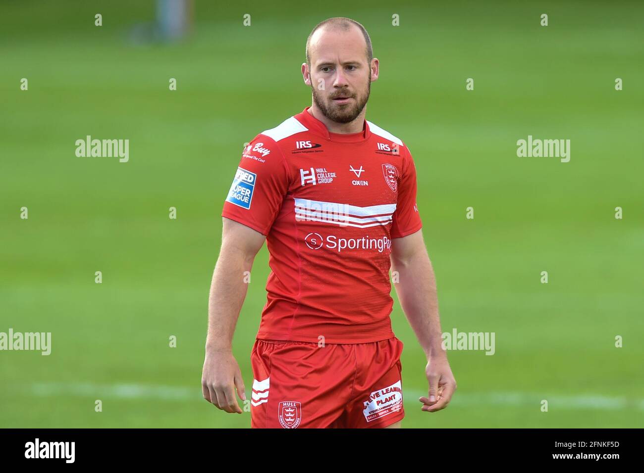 Adam Quinlan (1) of Hull KR during the warm up Stock Photo - Alamy