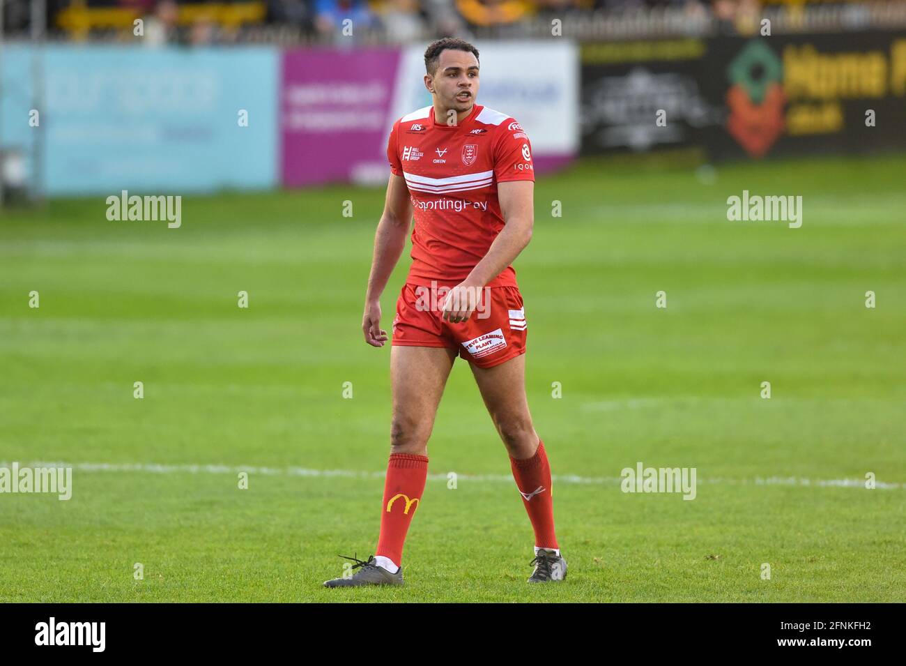 Luis Johnson (27) of Hull KR during the game Stock Photo - Alamy