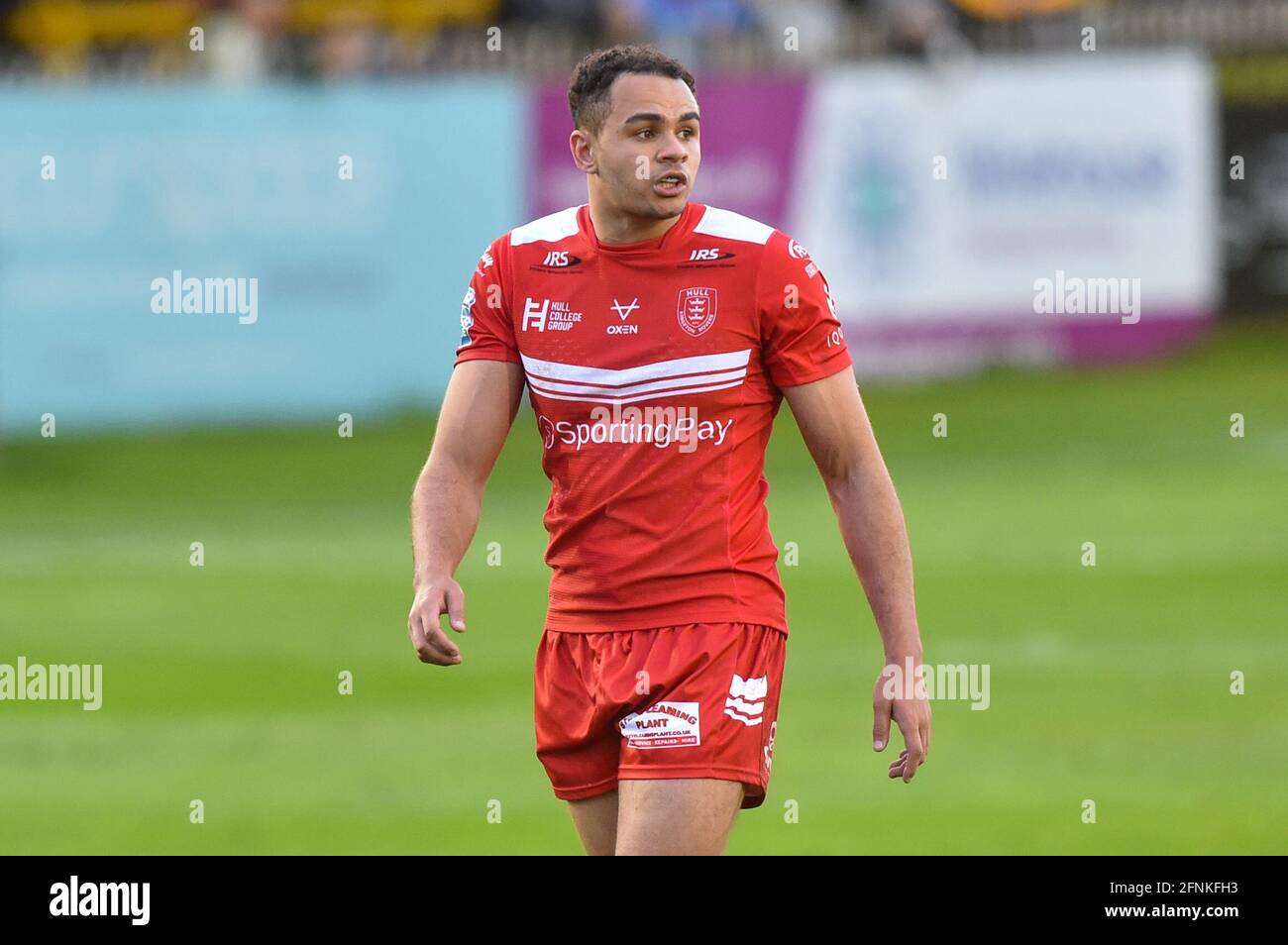 Luis Johnson (27) of Hull KR during the game Stock Photo - Alamy