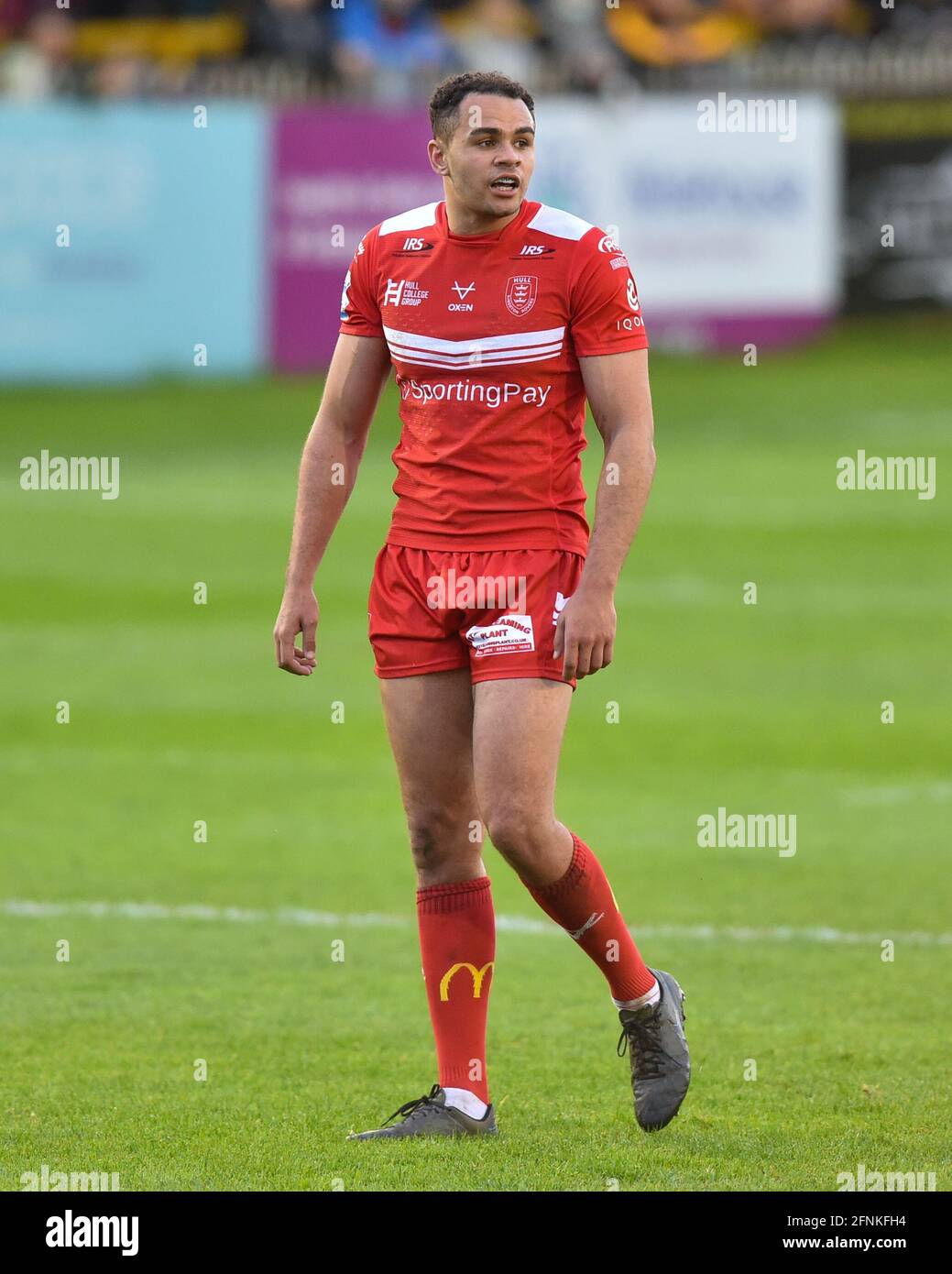 Luis Johnson (27) of Hull KR during the game Stock Photo - Alamy