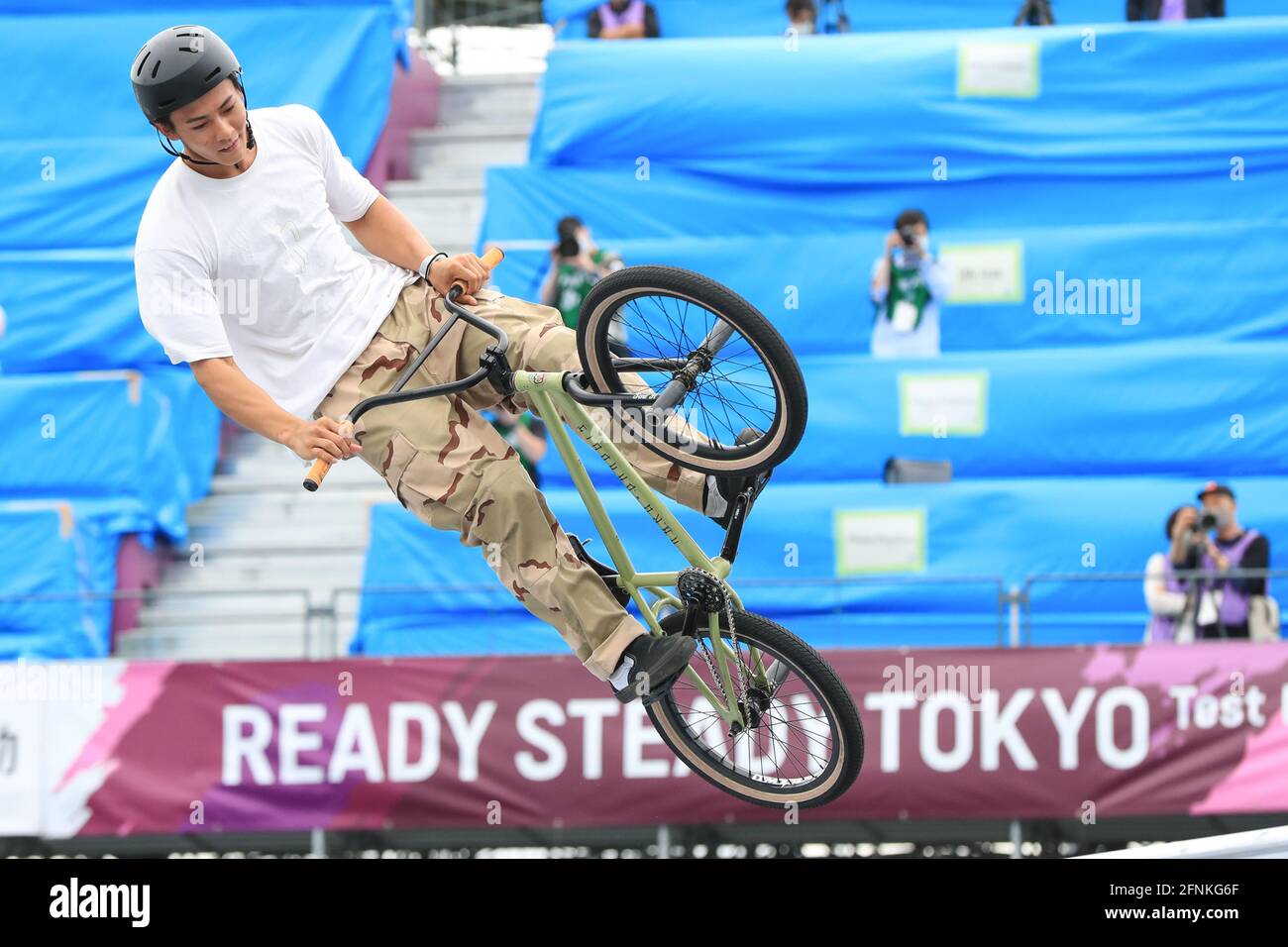 Tokyo, Japan. 17th May, 2021. Haruhiko Owa, MAY 17, 2021 Cycling - BMX ...