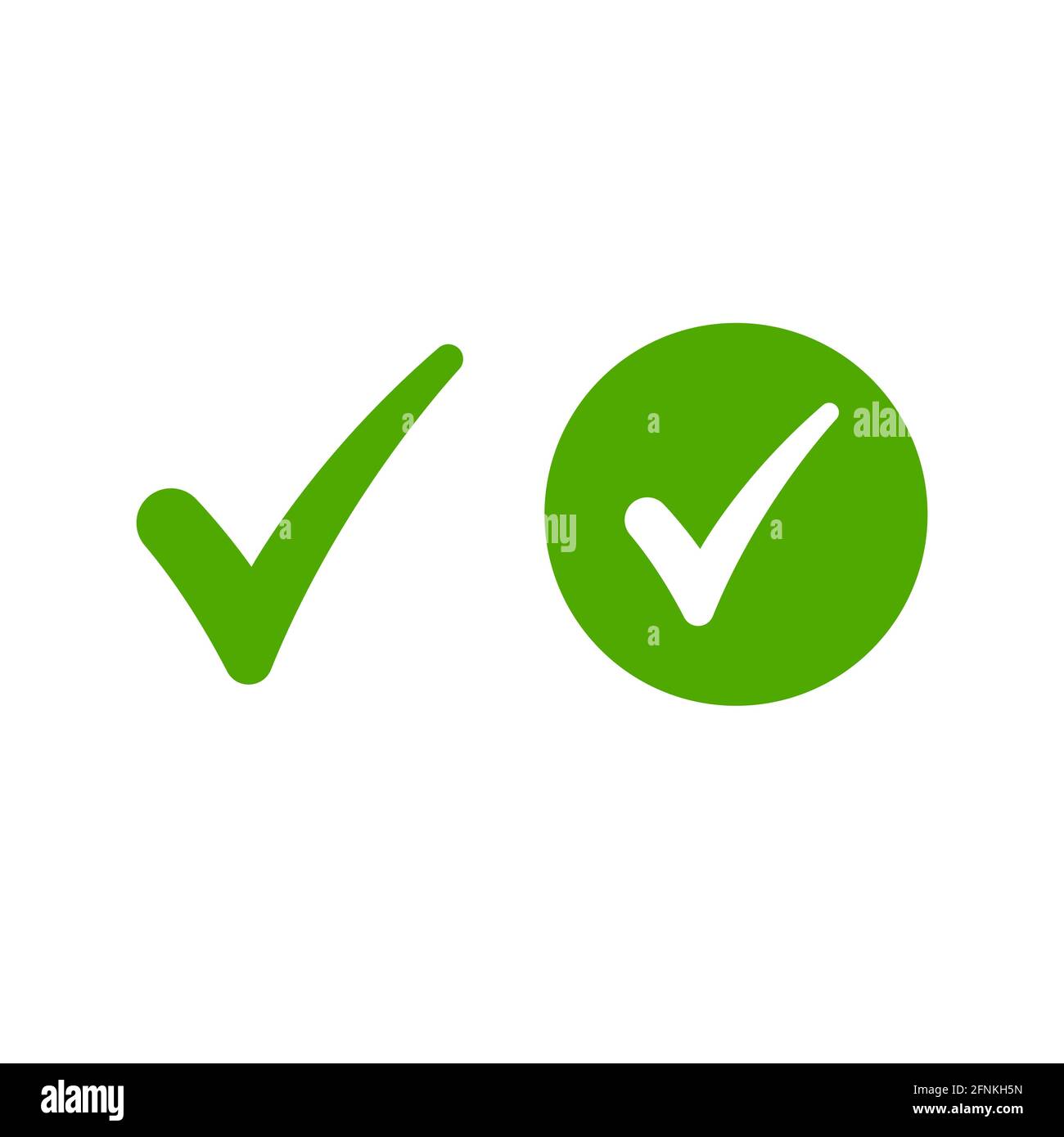 Delivery box check mark Cut Out Stock Images & Pictures - Alamy