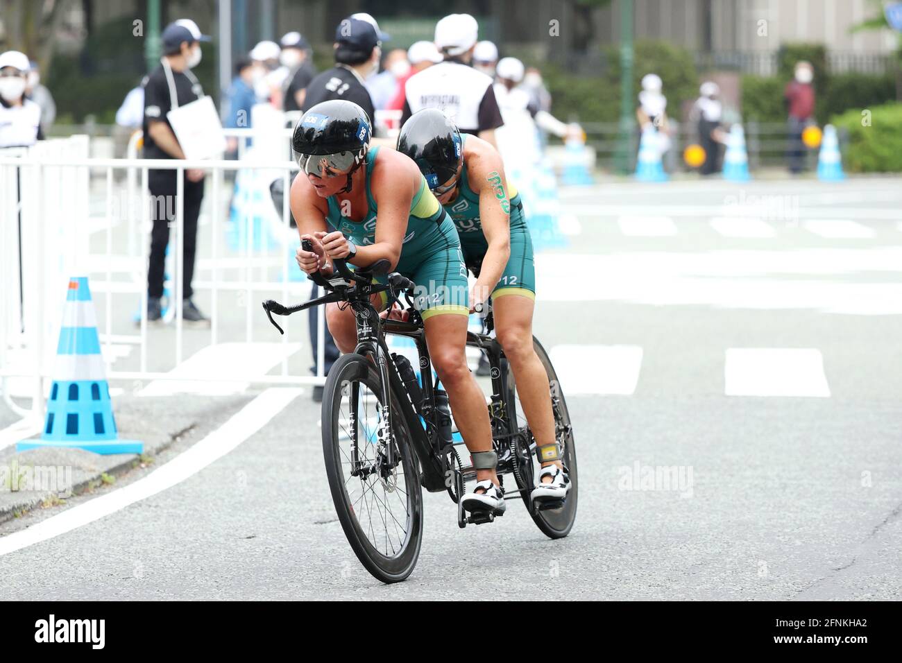 Yokohama, Kanagawa, Japan. 15th May, 2021. Katie Kelly (AUS) Triathlon ...