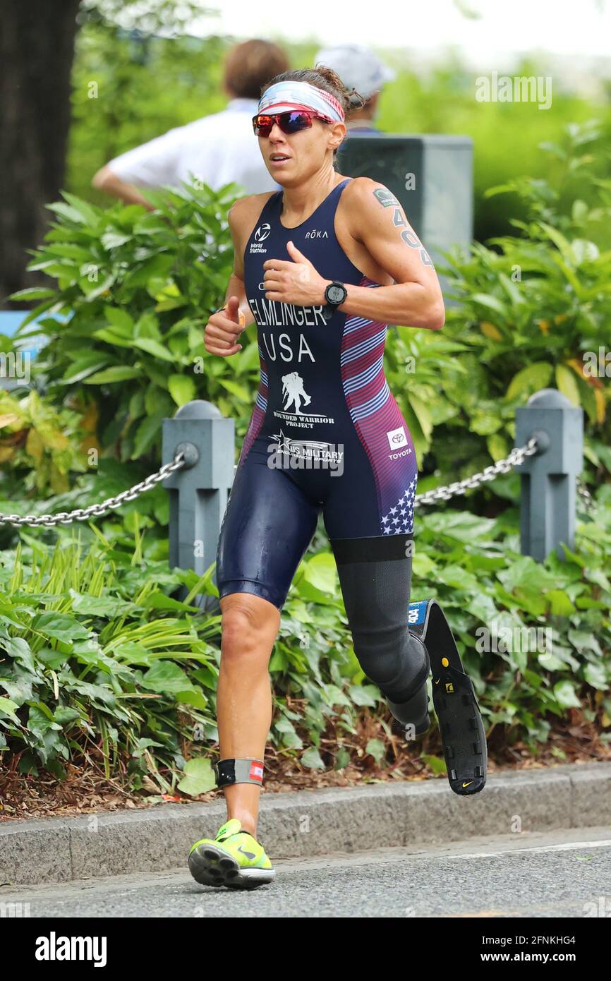 Yokohama, Kanagawa, Japan. 15th May, 2021. Elmlinger Kelly (USA ...