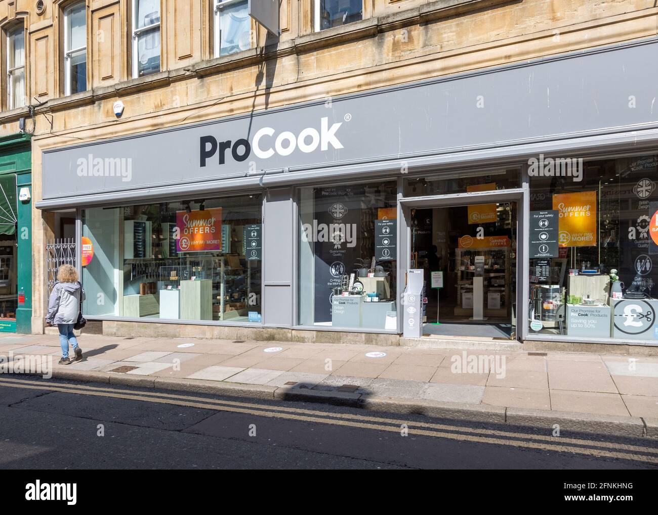ProCook kitchen shop, Quiet Street, Bath, Somerset, England, UK Stock ...