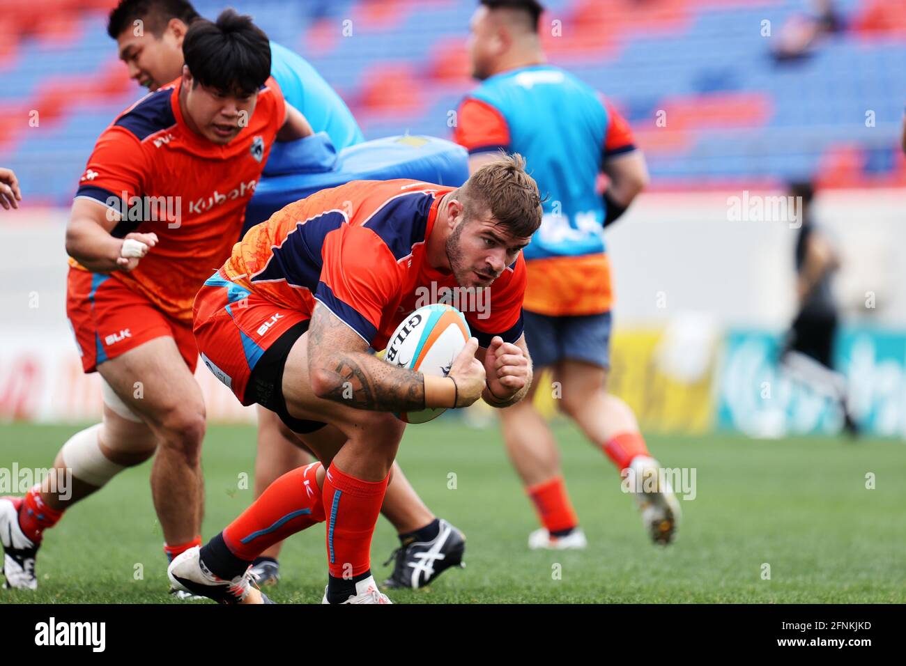 Hanazono Rugby Stadium, Higashi Osaka, Japan. 16th May, 2021. Malcolm ...
