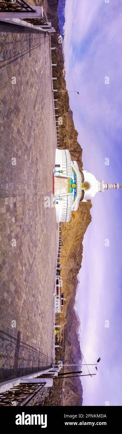 monastery in Leh, India Stock Photo - Alamy