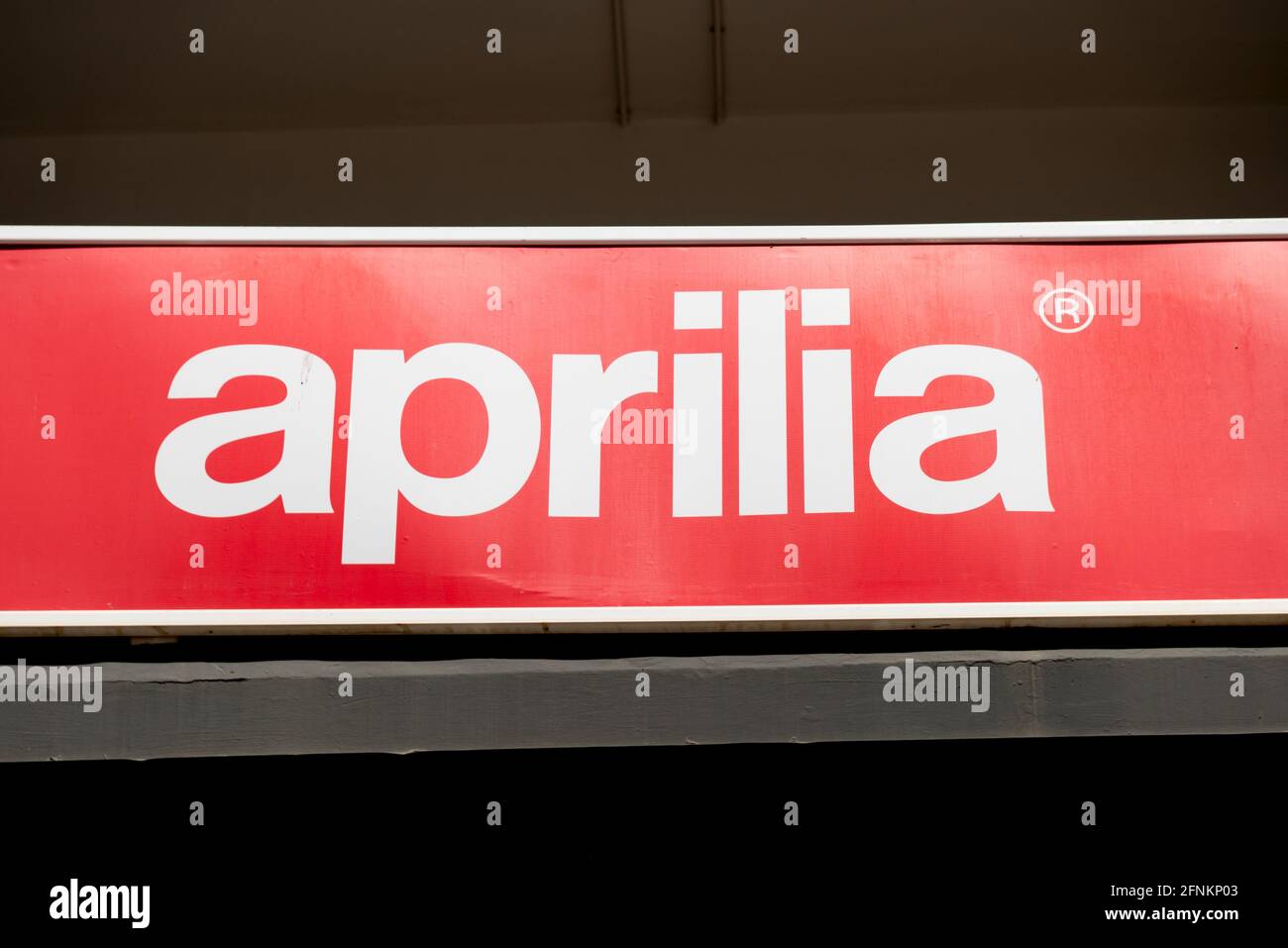 Aprilia logo hi-res stock photography and images - Alamy