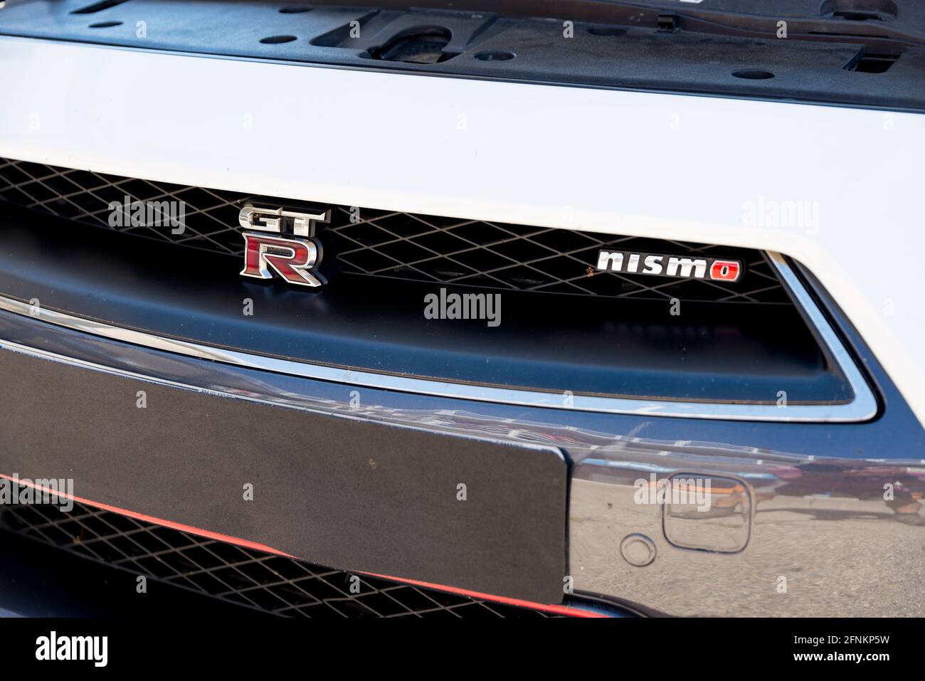 Nissan Nismo GTR logo seen at Circuit Ricardo Tormo. (Photo by Xisco ...