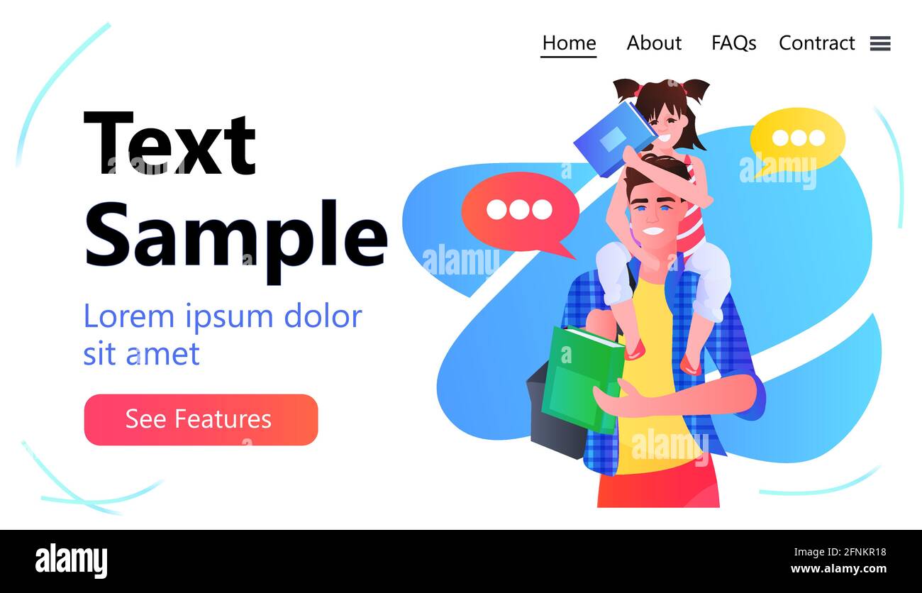 Smart man reading information Stock Vector Images - Alamy