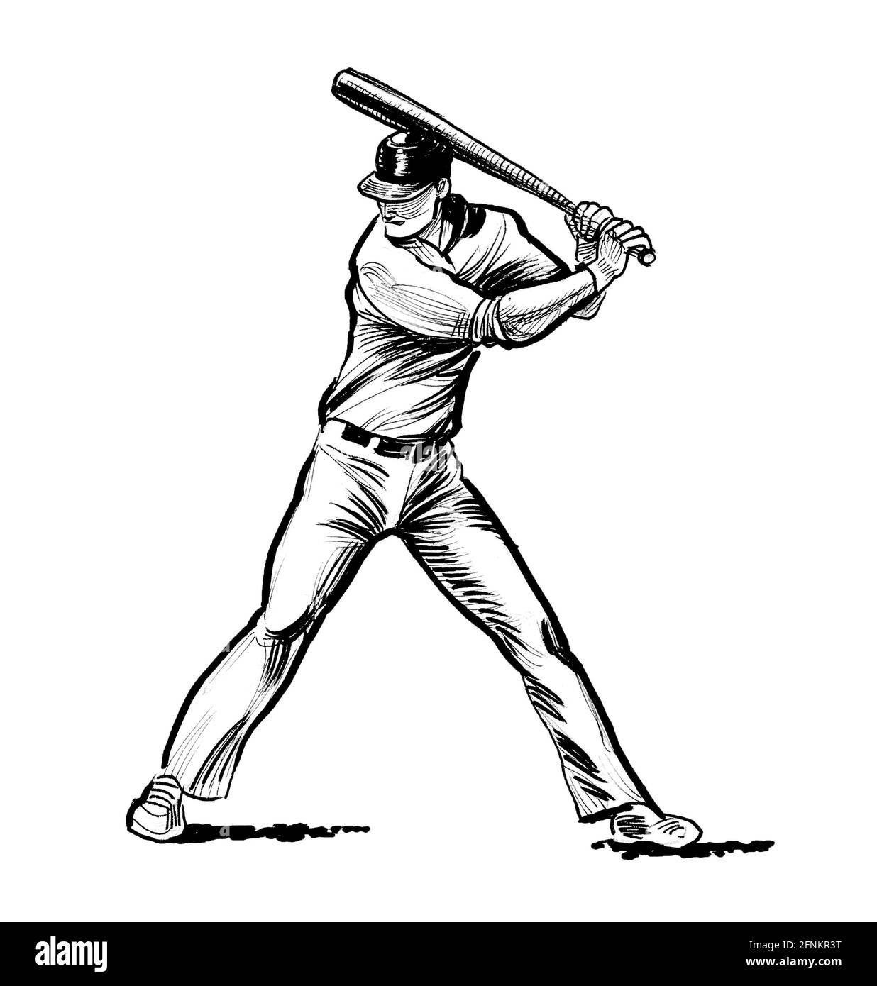 Baseball Player Sketch