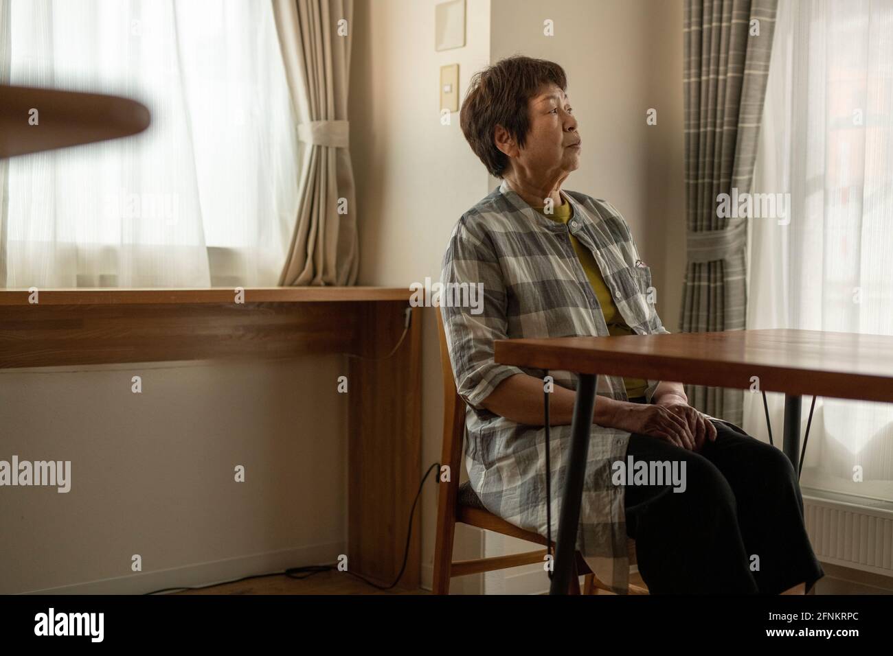 Elderly Person Living Alone Stock Photo - Alamy