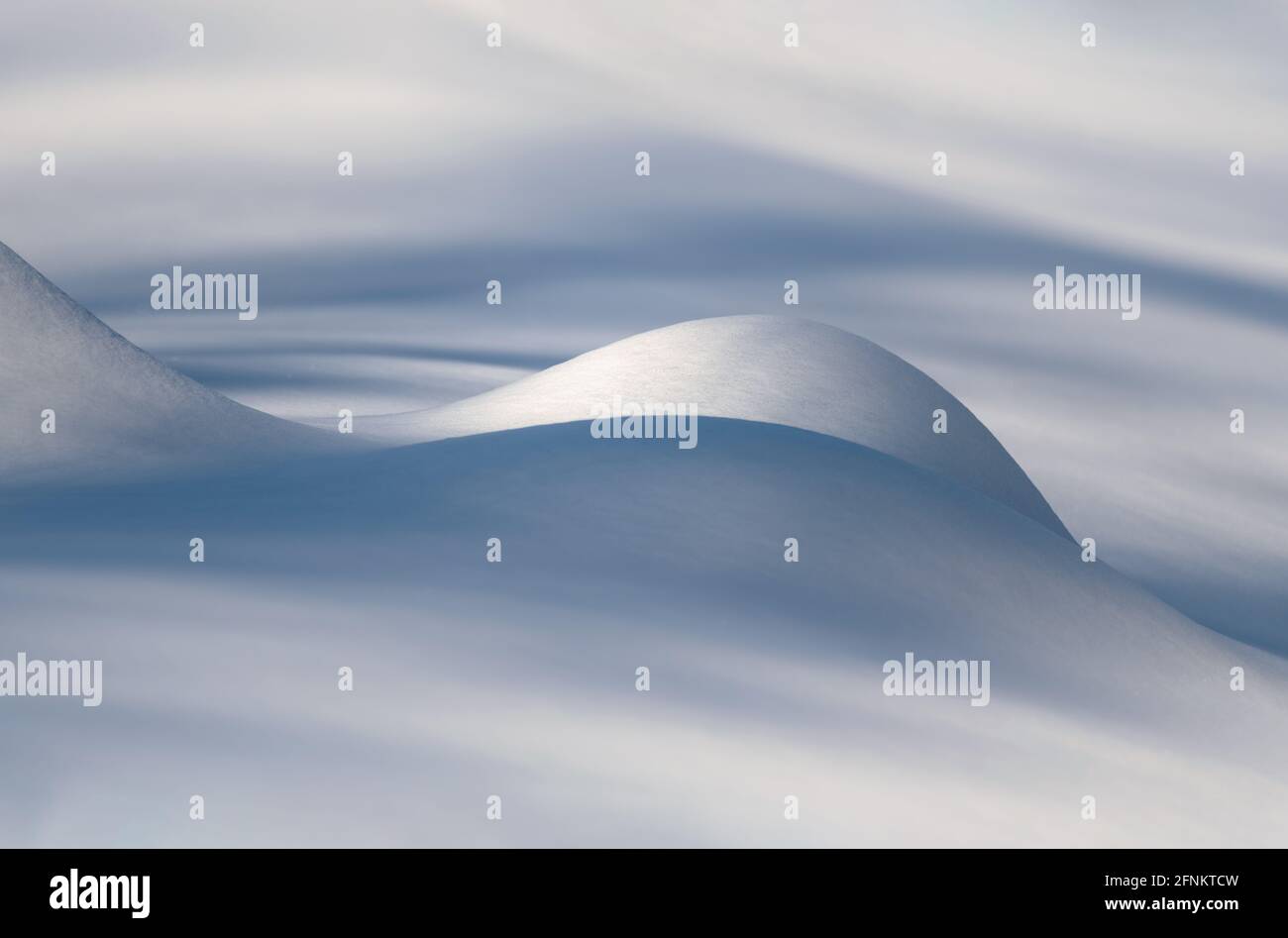 Abstract snow patterns, Alaska Stock Photo - Alamy