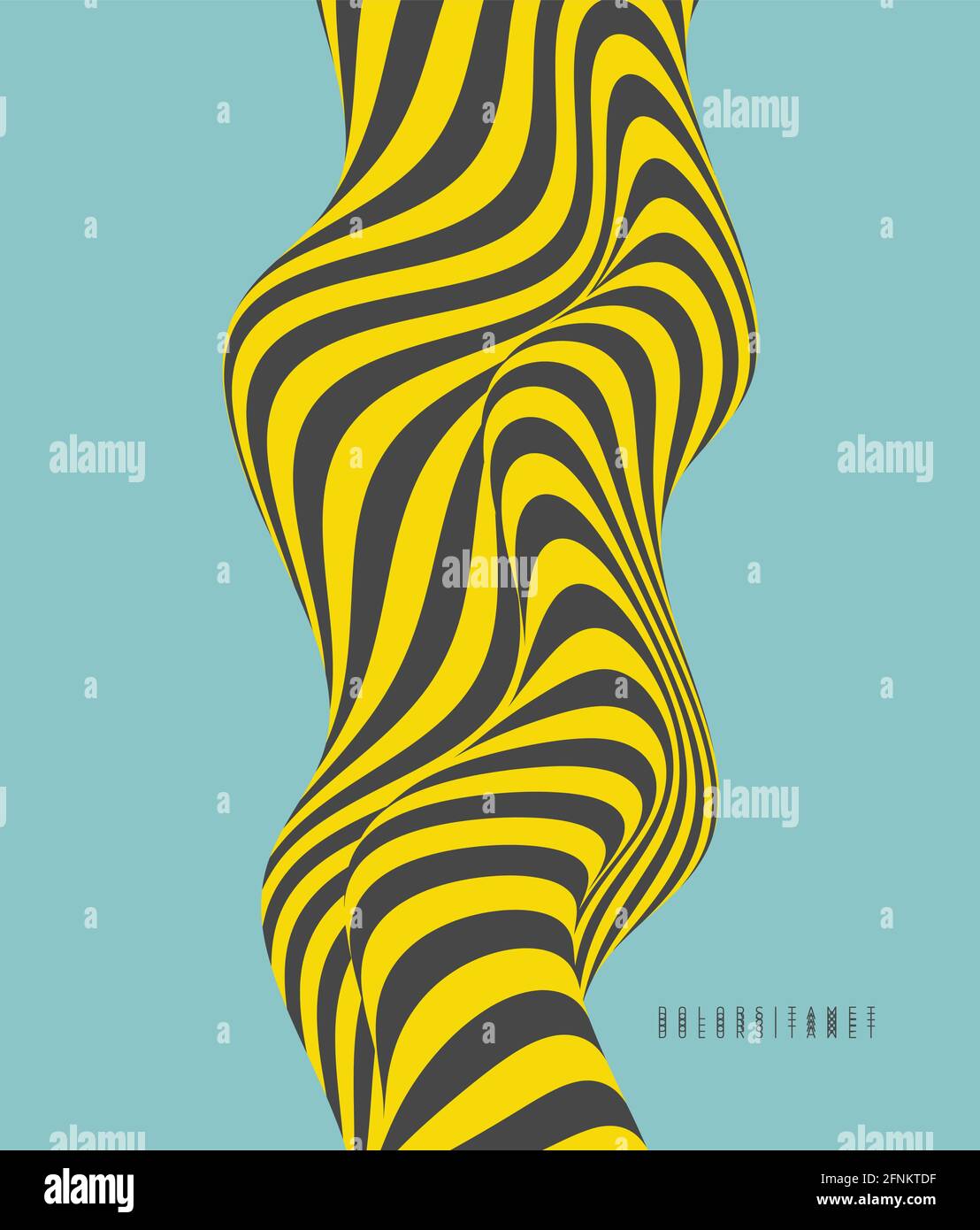 Background with optical illusion. Pattern can be used as a template for ...