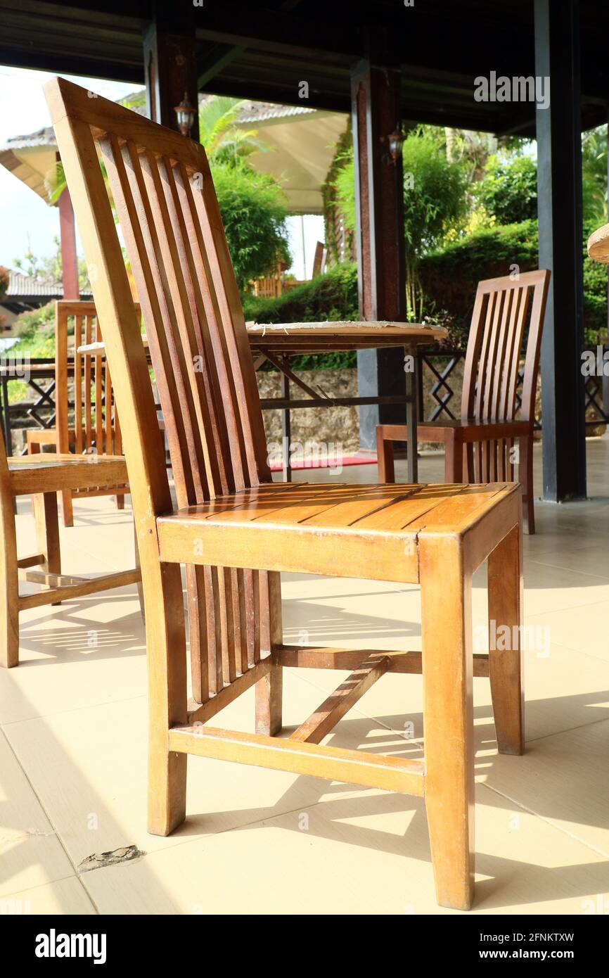 Chair made of wood hi-res stock photography and images - Alamy
