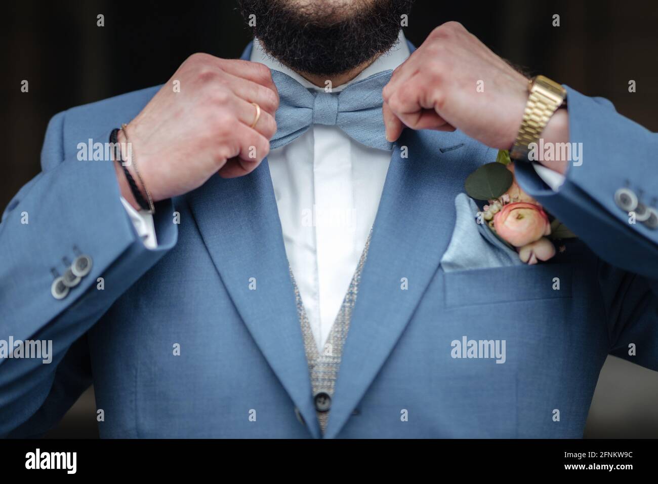 Bow tie bowtie hi-res stock photography and images - Alamy