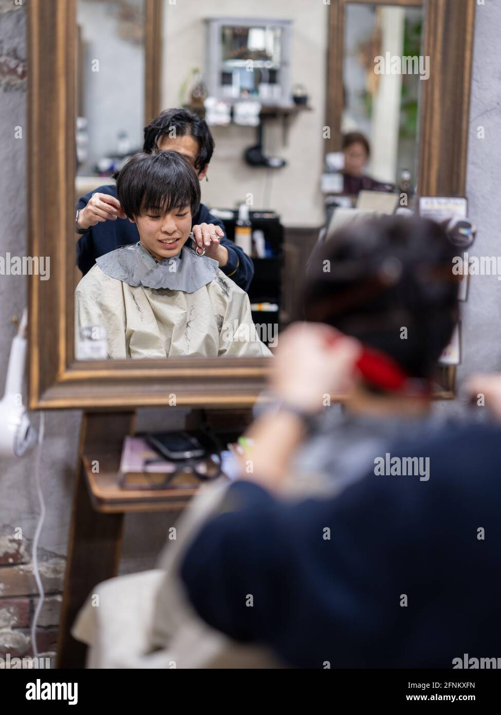 Family barbershop hi-res stock photography and images - Alamy