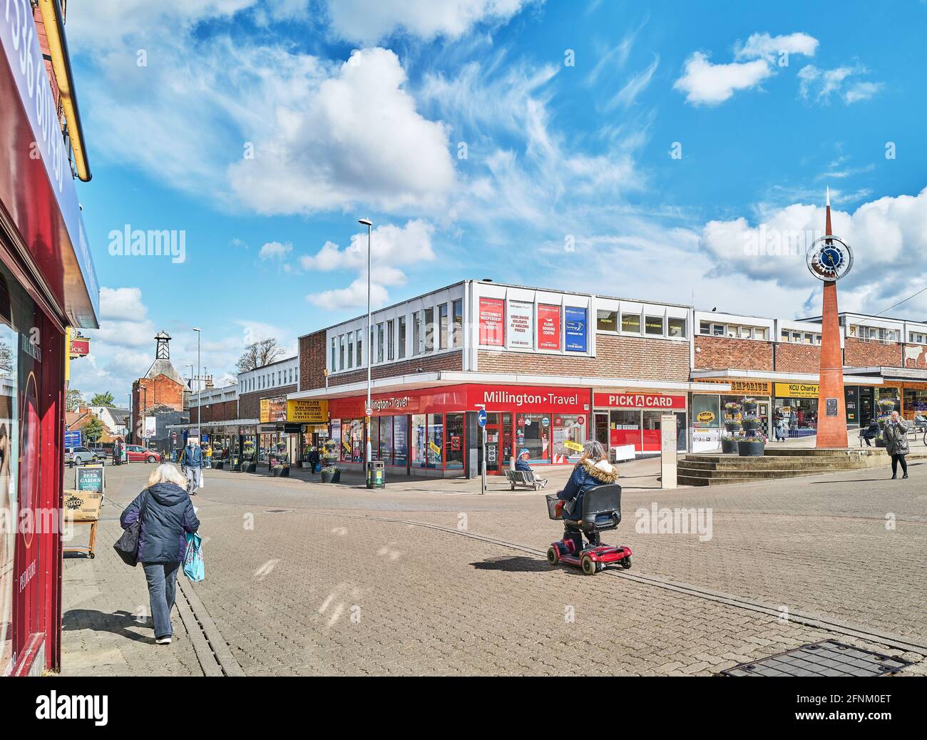 Town centre kettering northamptonshire england hi-res stock photography ...