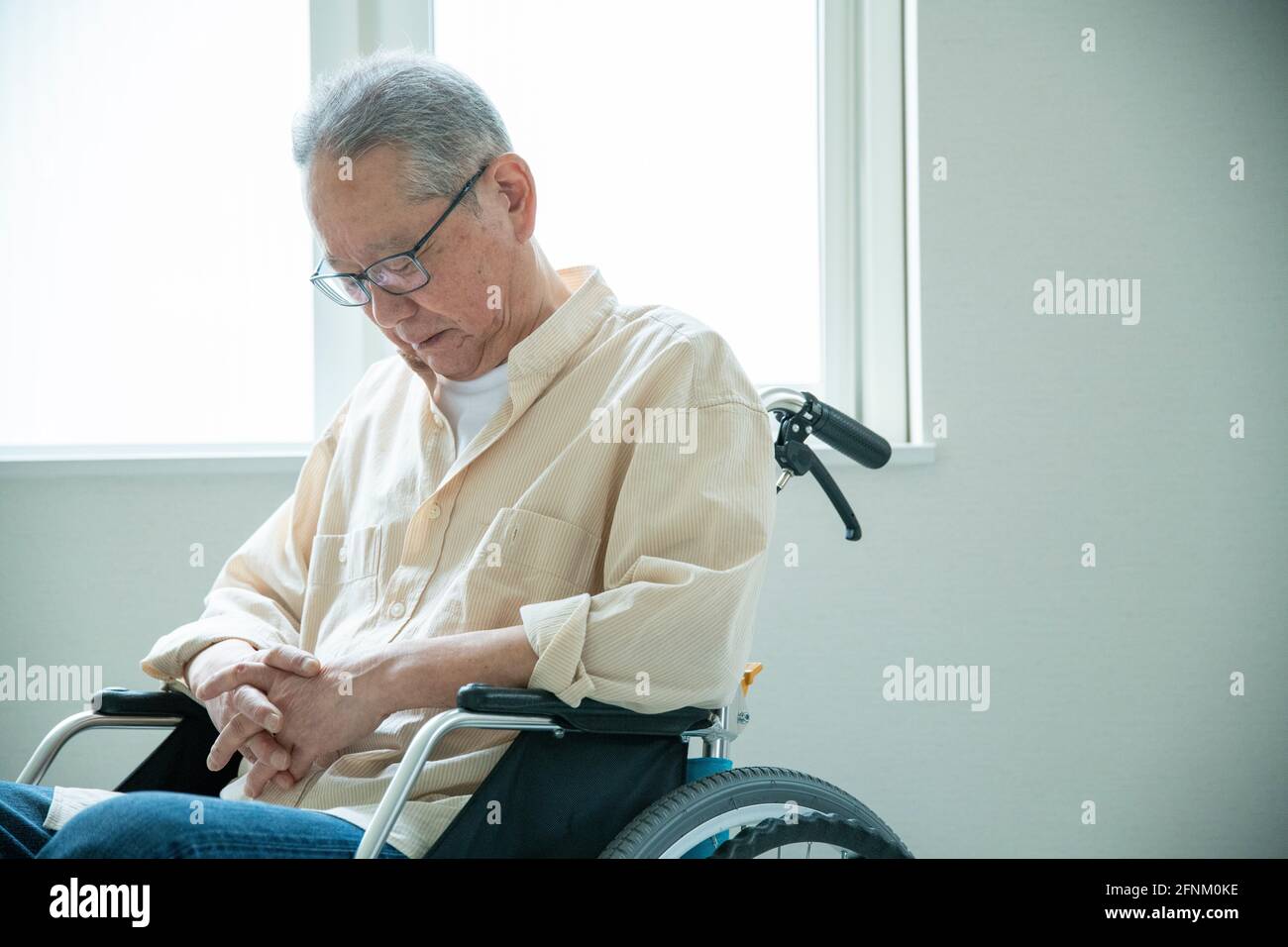 Life of Elderly Person Stock Photo - Alamy