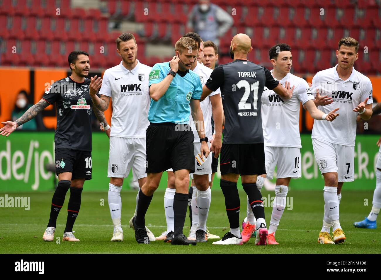 Player sent off hi-res stock photography and images - Alamy