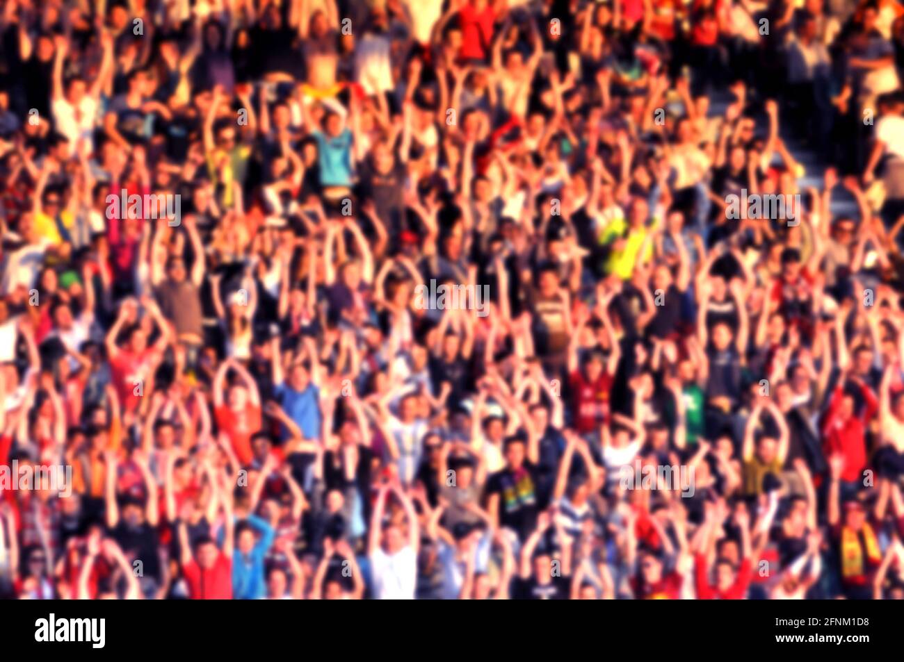Face in a blurred crowd hi-res stock photography and images - Alamy